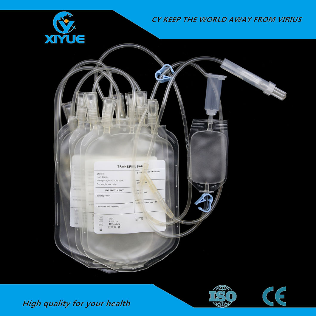 Medical Consumables Disposable Sterile Blood Bag for Blood Collection ...