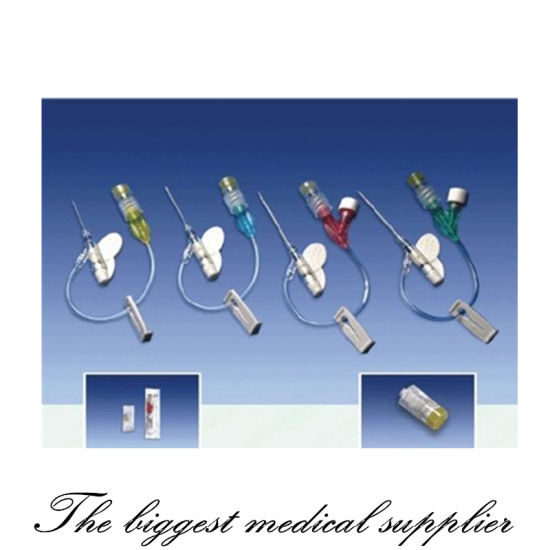 Disposable Medical Sterile IV Cannula Intravenous Catheter with Wing